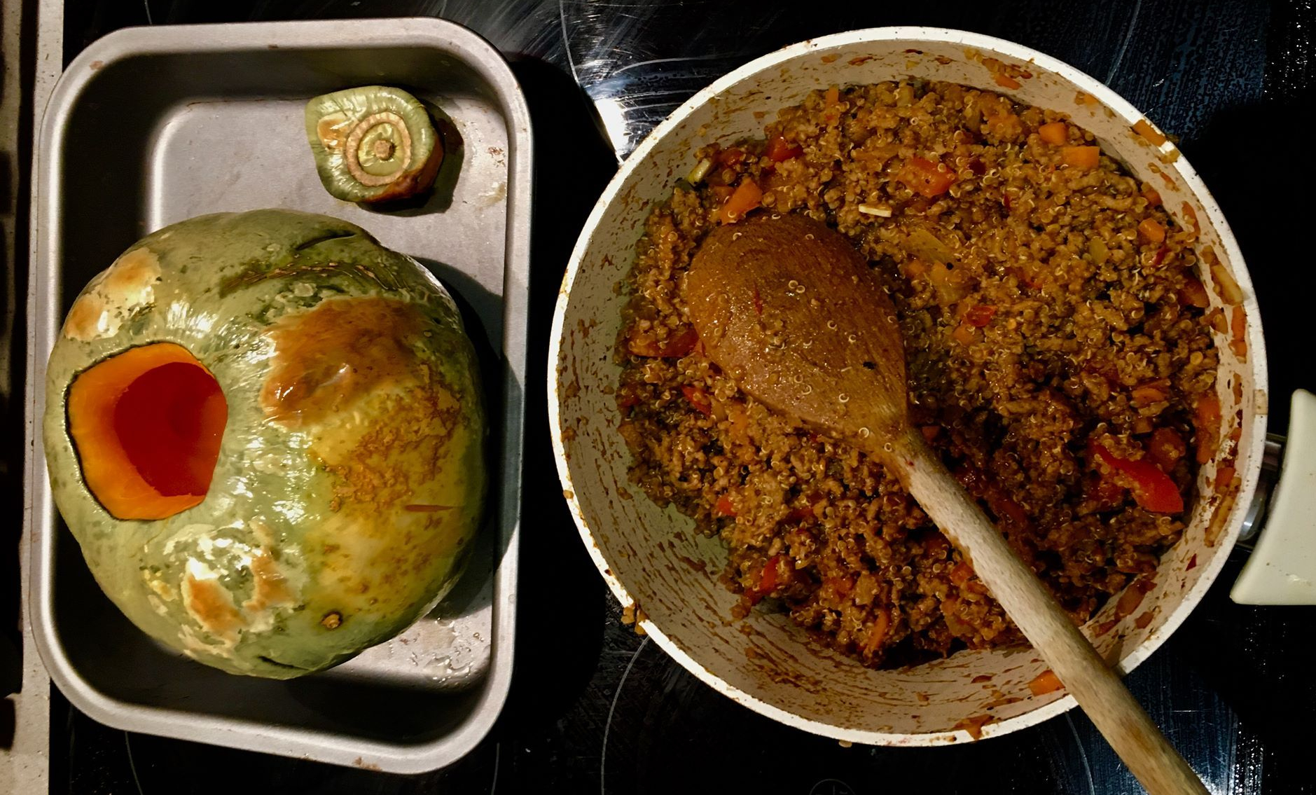 Whole Roasted Pumpkin with Beef and Quinoa – Jack's Food Blog – Reviews ...