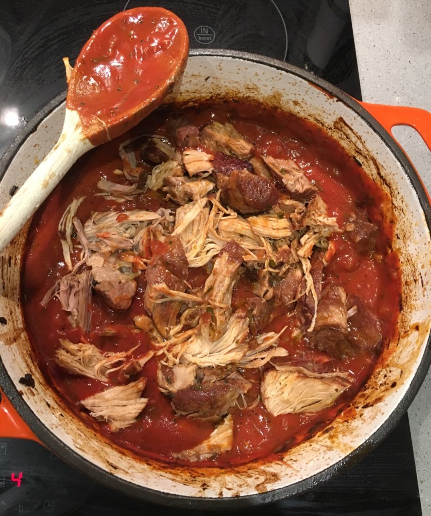 Braised Pork Batch Pasta Sauce Recipe – Jack's Food Blog – Reviews ...