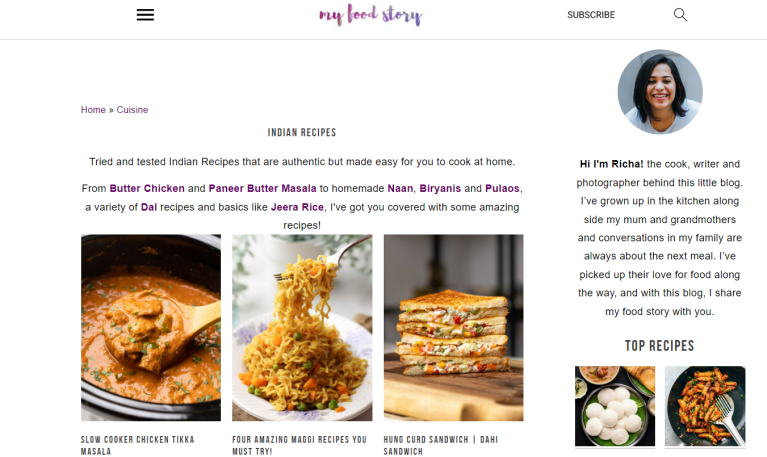 30 Indian Food Blogs to Follow in 2024 – With Pictures – Jack's Food ...